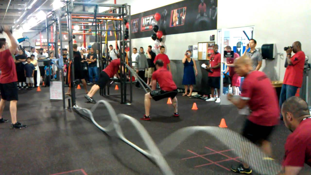 UFC Gym Staff Circuit Demonstration - YouTube