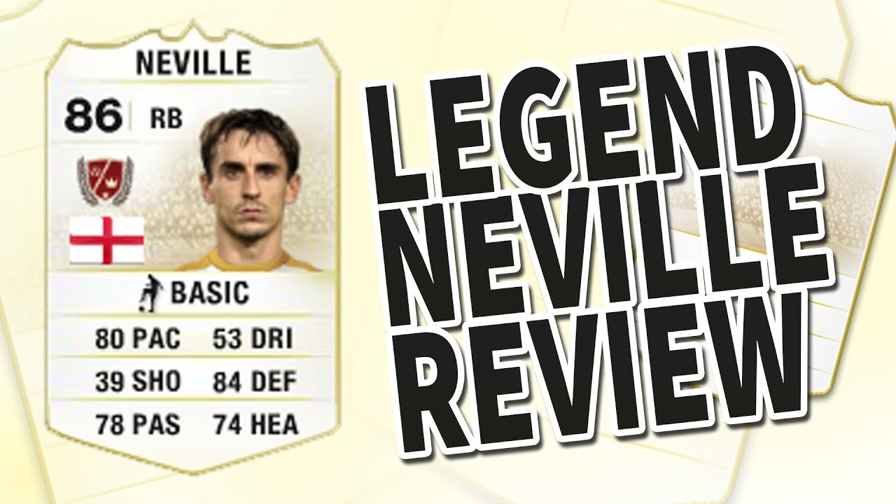 Fifa 14 Legend Garry Neville 86 Player Review & In Game Stats - YouTube