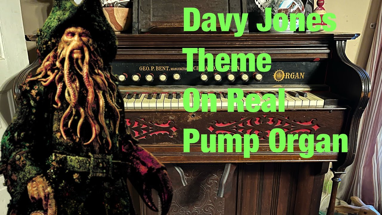 Davy Jones Theme Played on a Real Pump Organ - YouTube