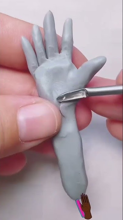 How to sculpt hand part two #sculpting - YouTube