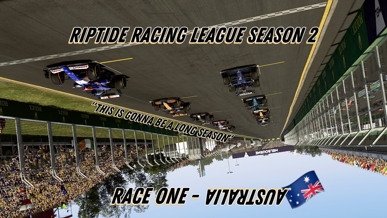 RIPTIDE RACING LEAGUE S2 R1— AUSTRALIA - YouTube