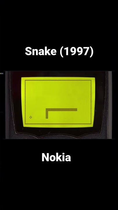 Snake - Nokia (1997) #shorts #gaming - YouTube