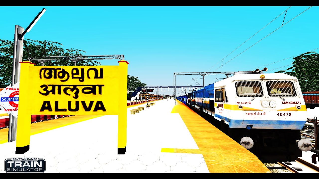 TRAIN NO:16527 YESWANTHAPURAM-KANNUR EXP |RAIL WORK 3 | | TRAIN GAME ...