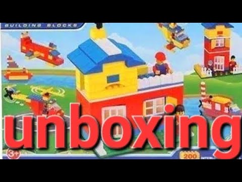 Expert building blocks unboxing - YouTube