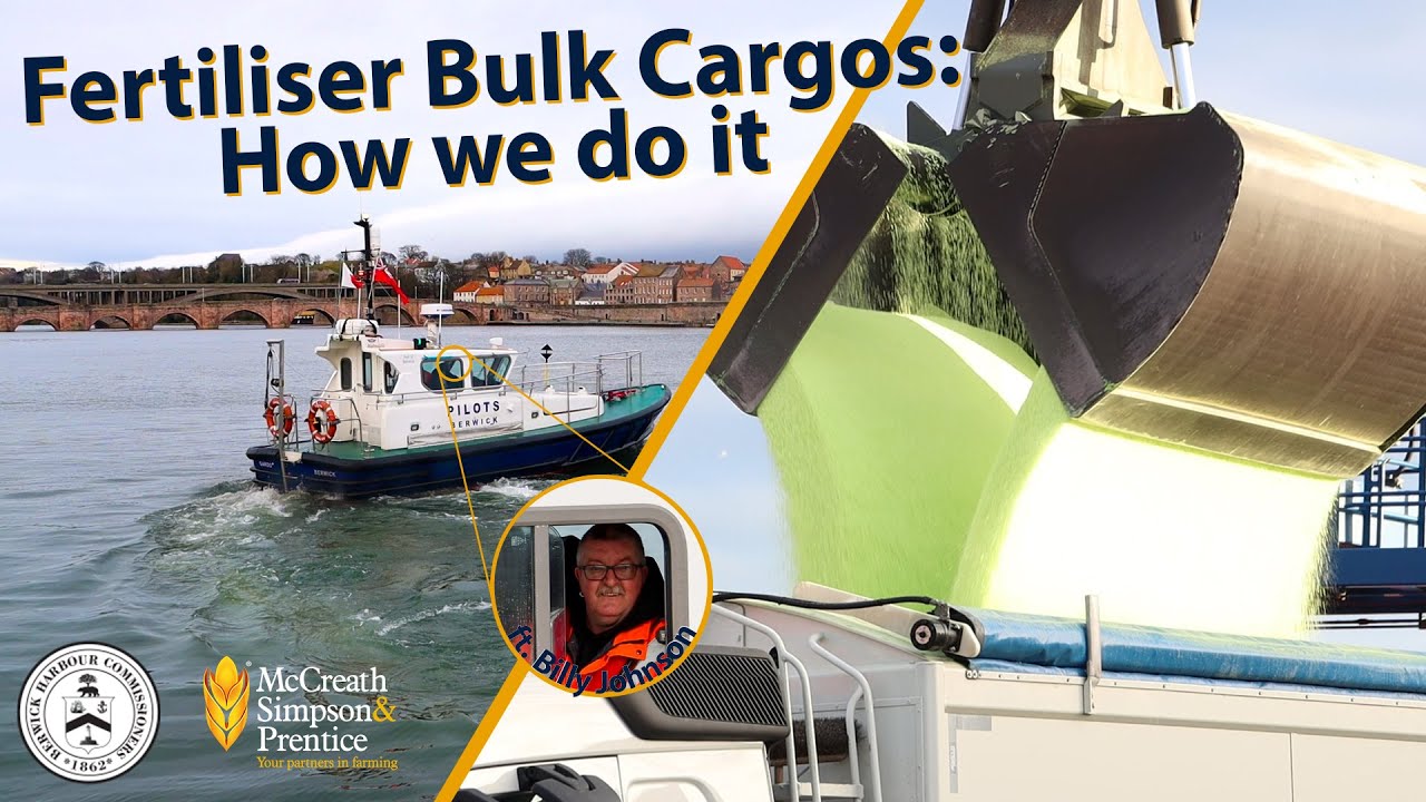 Fertiliser Bulk Cargo: Mooring and Offloading Over 2000 TONNES of ALZON ...