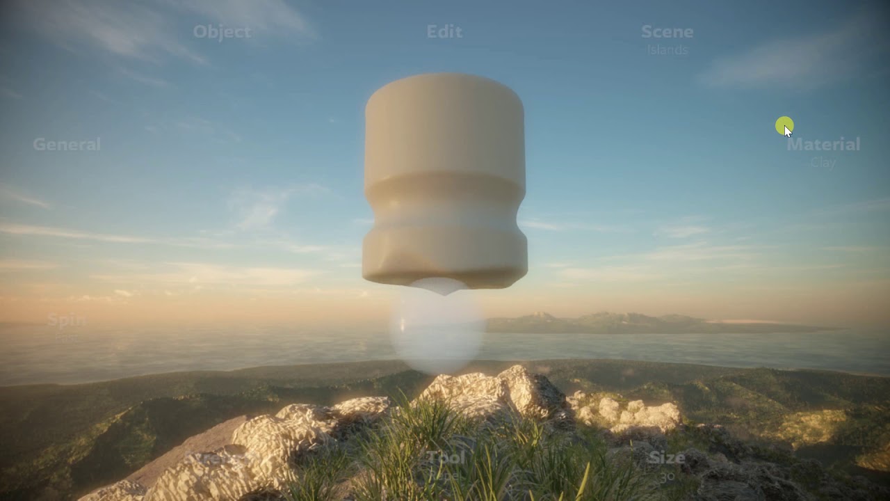 virtual pottery with Leap motion - YouTube