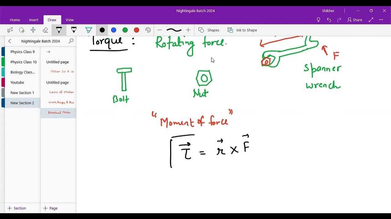 Rotational Motion - Lec 2 - Part 2 - Dt. 27/Dec/2023 - Angular Displacement Velocity ...