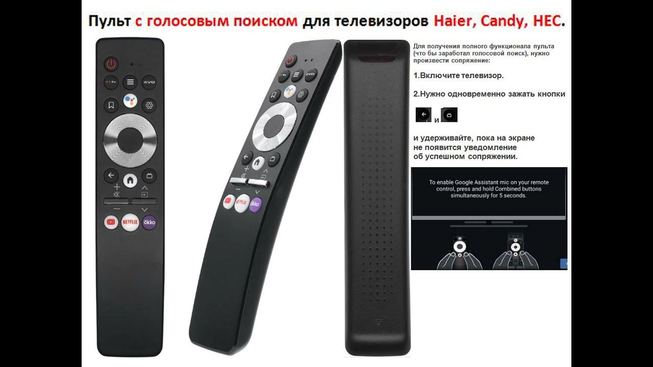 Пульт HE-V6. Заменяет пульт HTR-U29R, HTR-U29, HTR-U29S. Подходит к ...