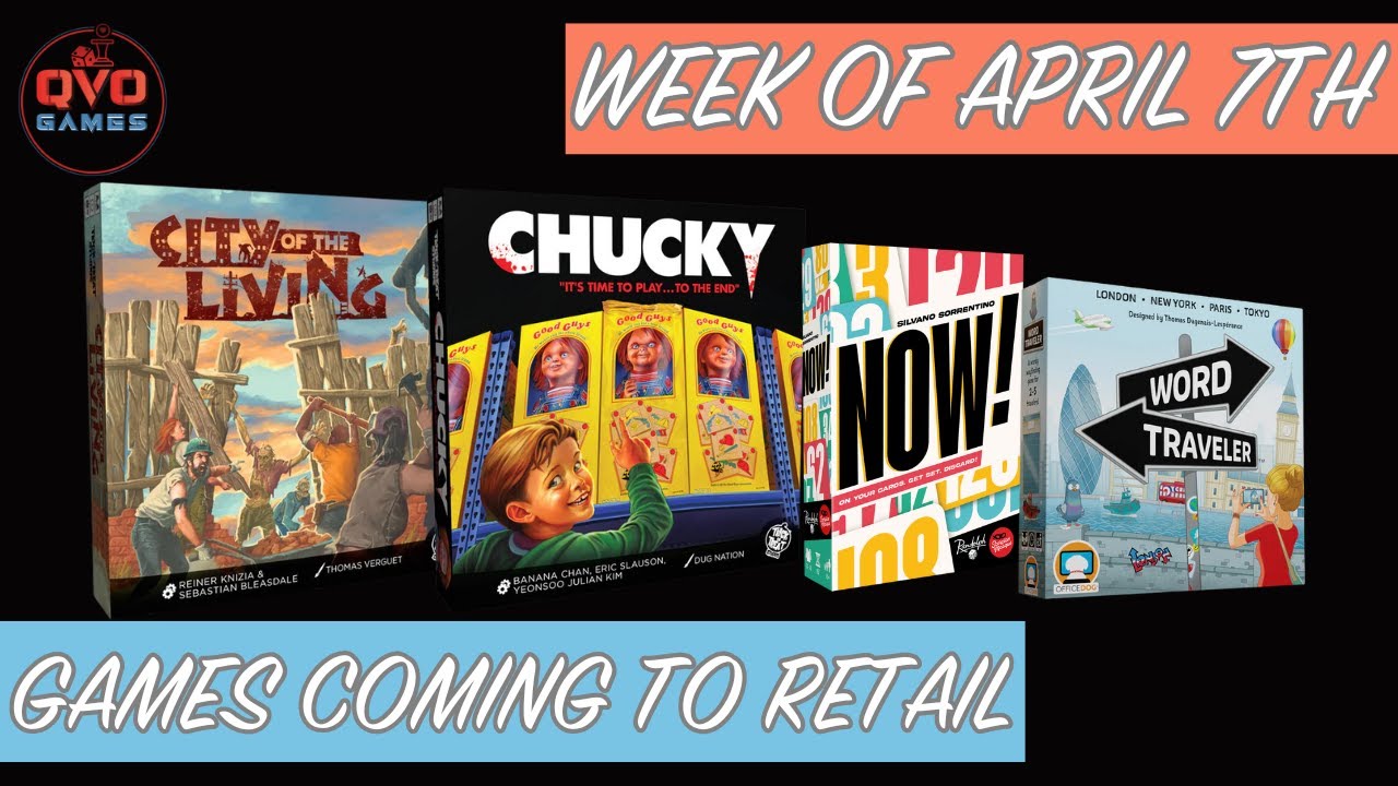 Games Coming to Retail | Week of April 7th: Chucky, City of the Living ...
