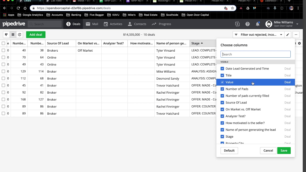 pipedrive list view update - YouTube