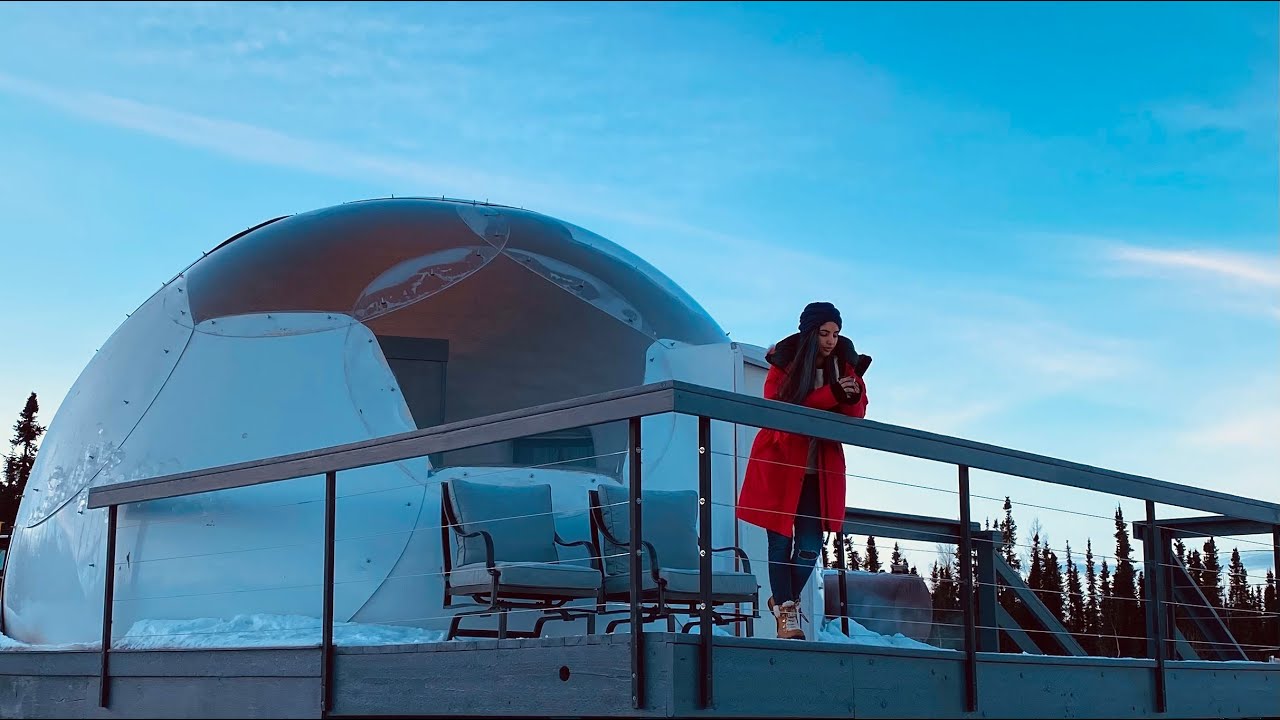 Borealis Basecamp Igloo - Alaska - YouTube