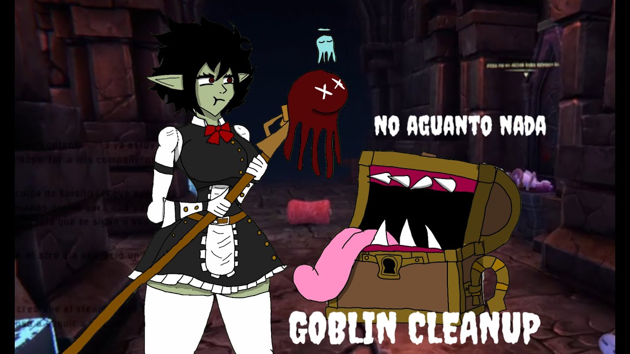 La goblin maid que pone en peligro su vida xd. Goblin Cleanup - YouTube