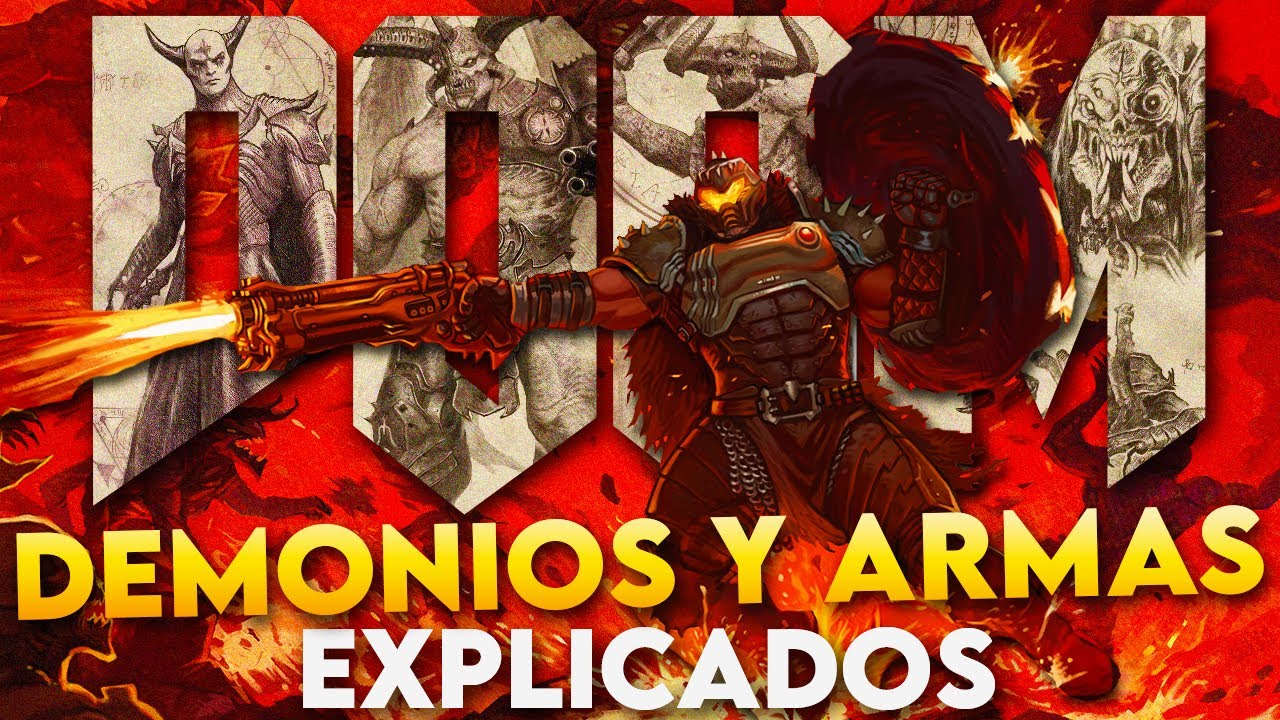 TODOS LOS DEMONIOS Y ARMAS DE DOOM THE DARK AGES EXPLICADOS: Mini ...