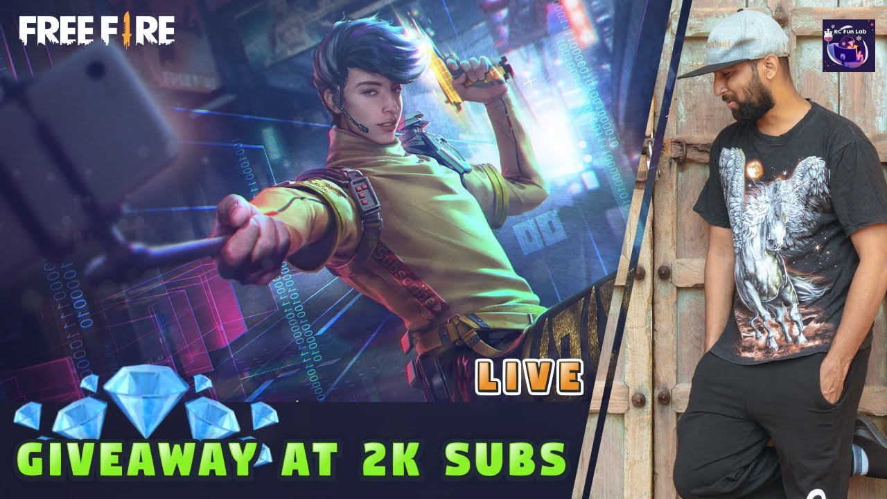 🧿 Garena Free Fire || !Support || KC Fun Lab || Live In #Telugu # ...