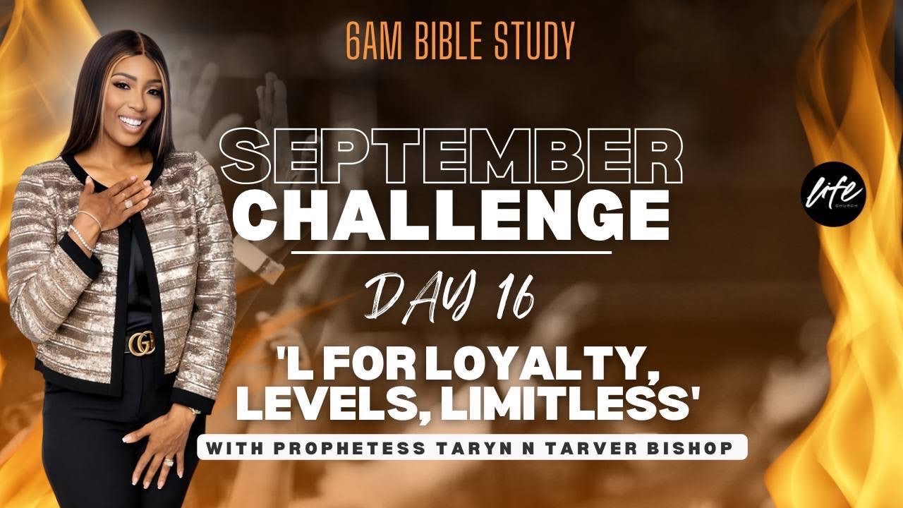 'L FOR LOYALTY, LEVELS, LIMITLESS' | WAR ON ME | PROPHETESS TARYN ...