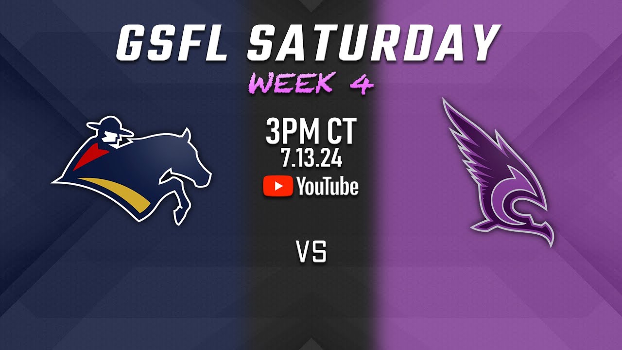 GSFL S3: Mounties vs Condors | Week 4 Saturday Premiere Game | Madden ...