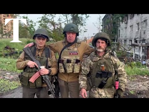 Wagner boss Prigozhin says Russia is withdrawing units from Bakhmut