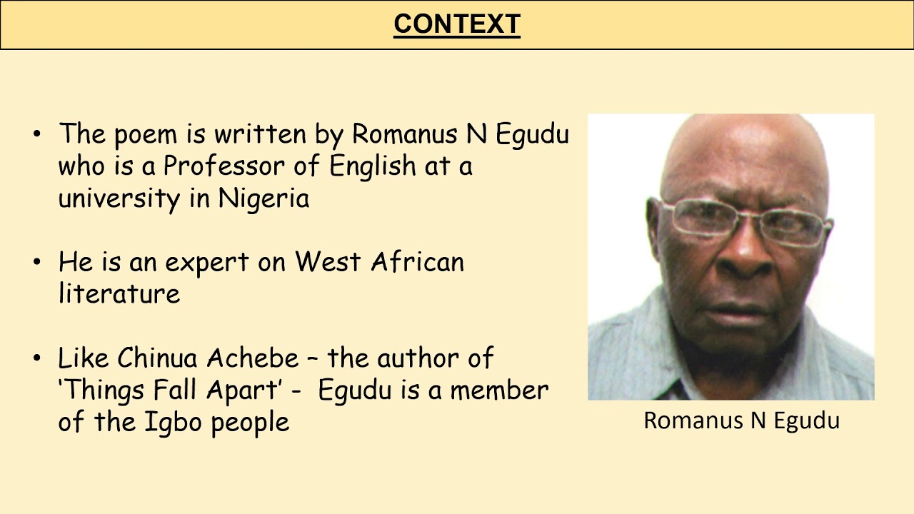 Y8 Lesson 5 Africa Tribal Poetry Continued - YouTube