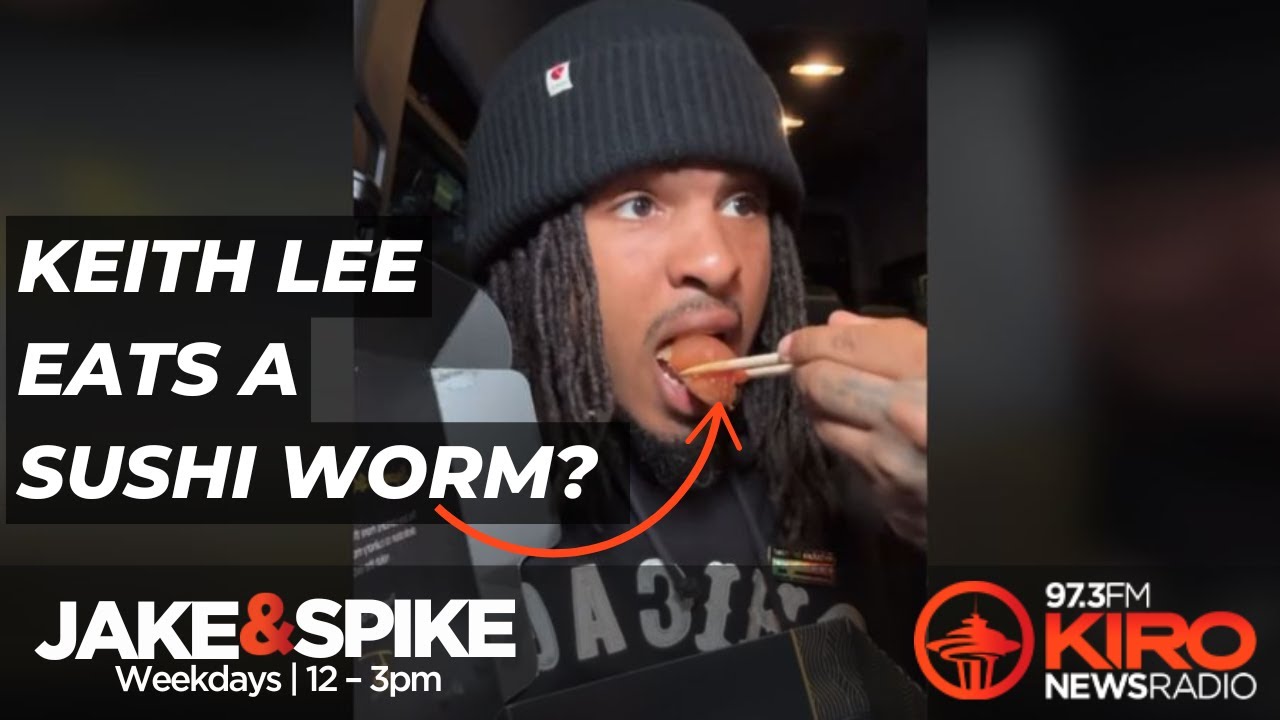 Keith Lee Eats a Sushi Worm on TikTok?!?! - YouTube