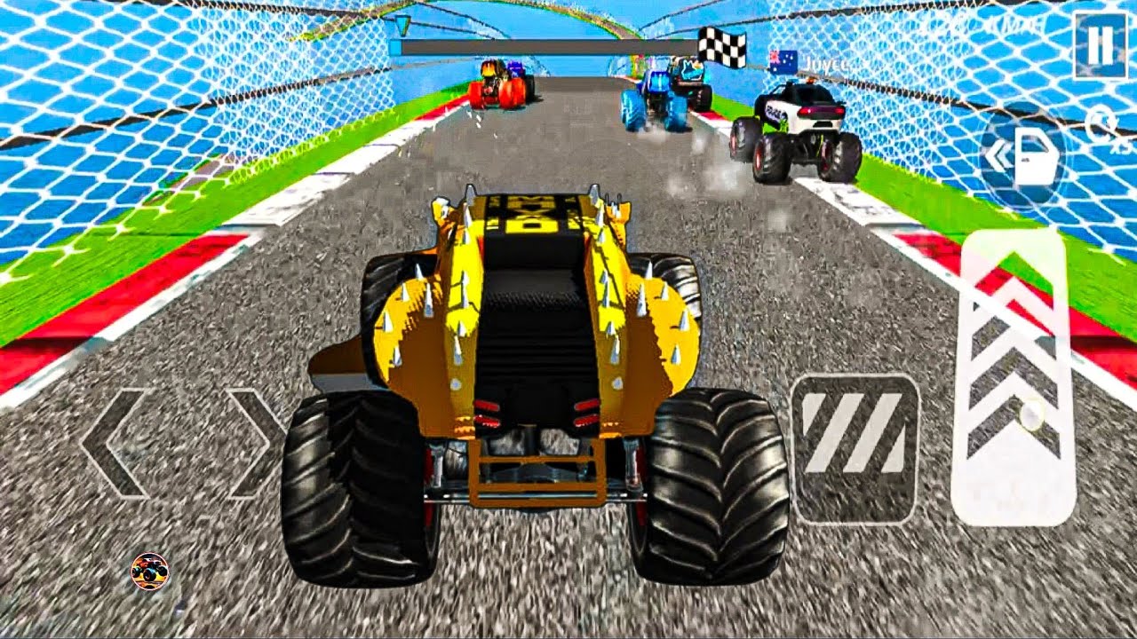 Monster Truck Mega Ramp Extreme Racing - Impossible GT Car Stunts ...