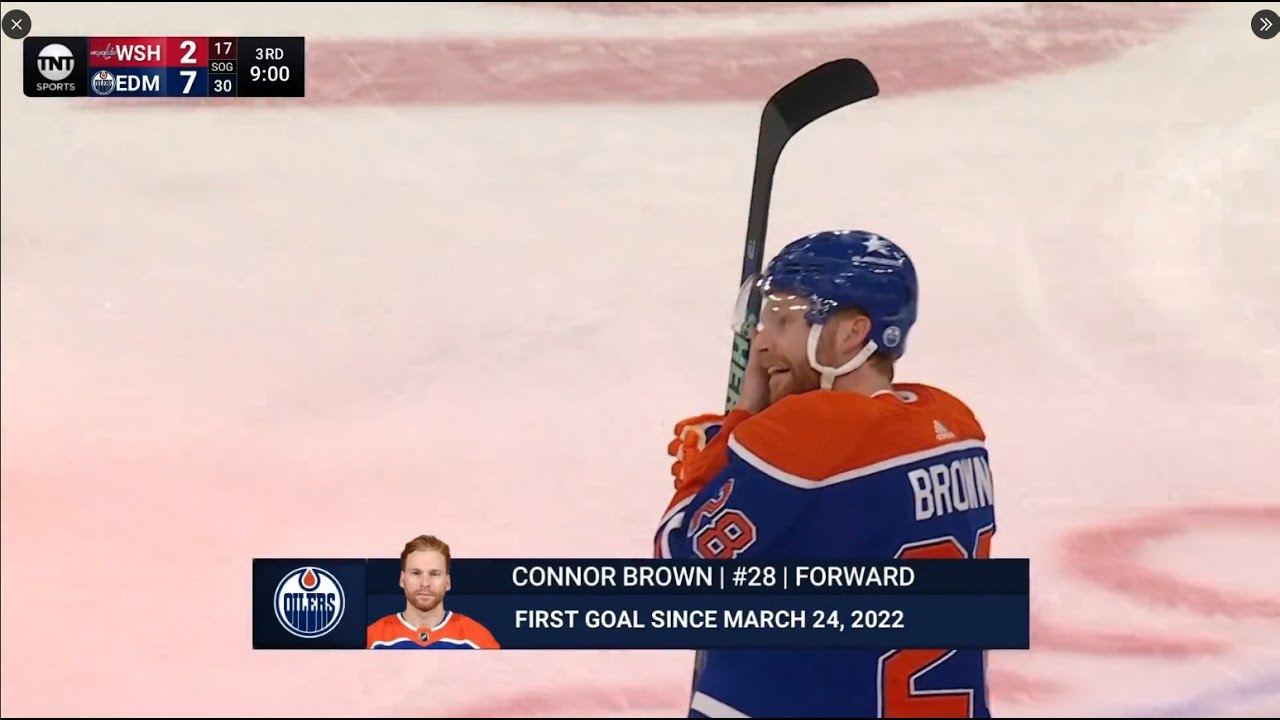CONNOR BROWN! Post-Game Recap: Edmonton Oilers 7, Washington Capitals 2 ...