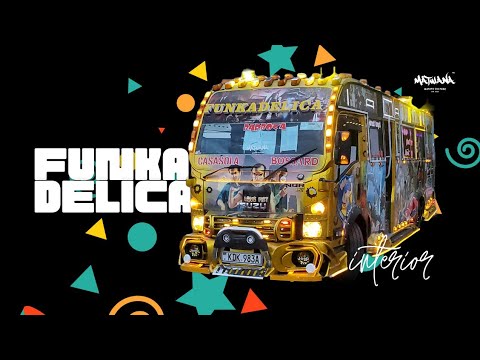 Funka Delica : Interior | Matwana Matatu Culture - YouTube