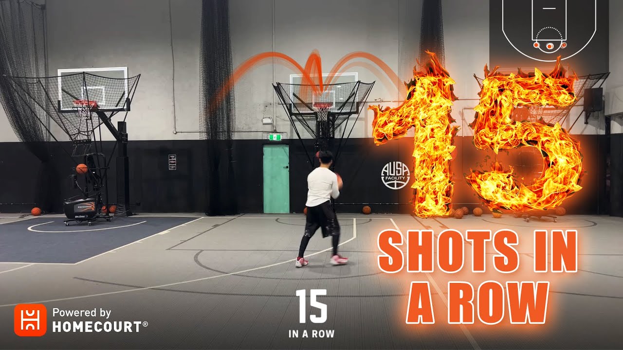 Mastering Basketball off the Dribble 15 in a row with @HomeCourt Ai App ...