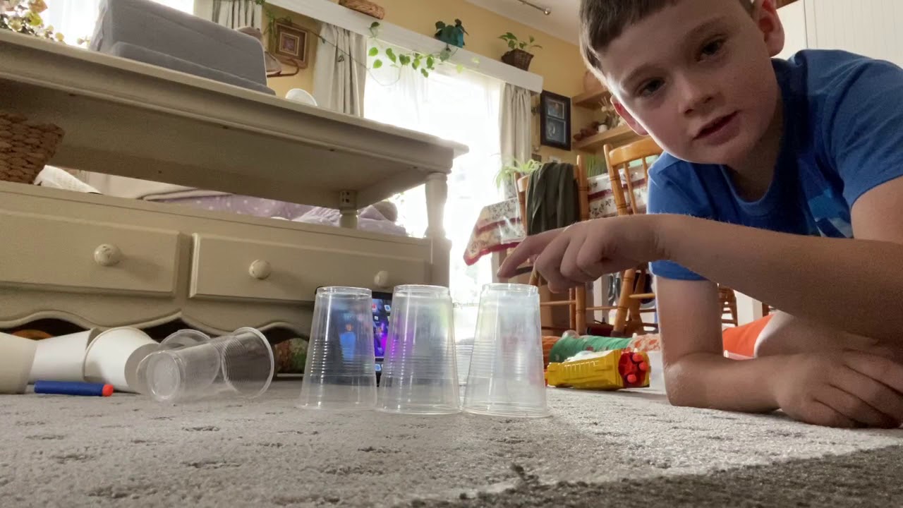 Falling Cups 3 - YouTube