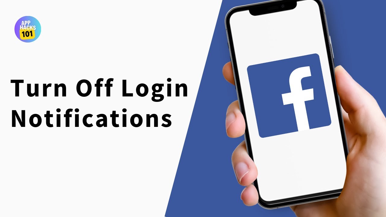 How To Turn Off Login Notifications On Facebook - YouTube