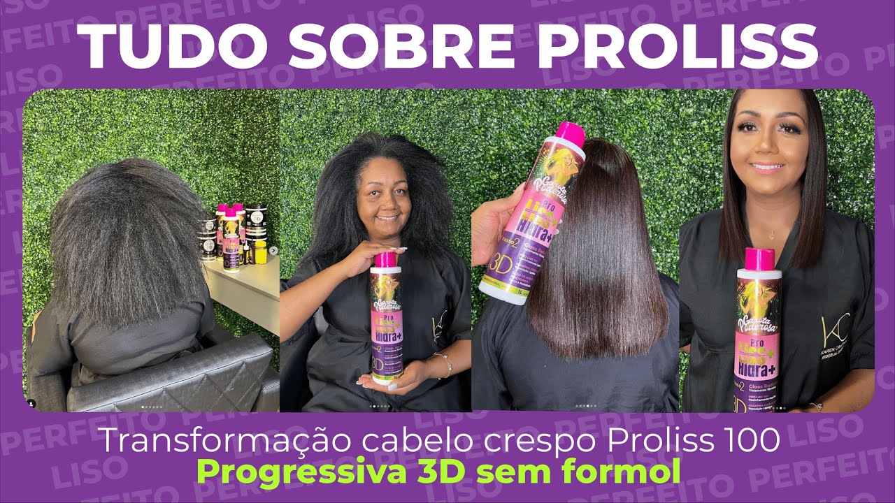 COMO ALISAR UM CABELO MUITO CRESPO USANDO PROGRESSIVA SEM FORMOL? LISO ...