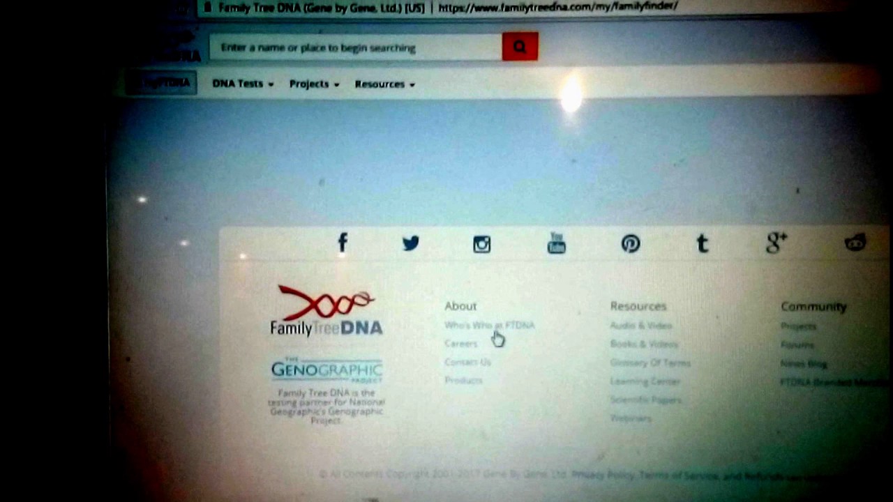 Family tree DNA test. The results. 2017 - YouTube