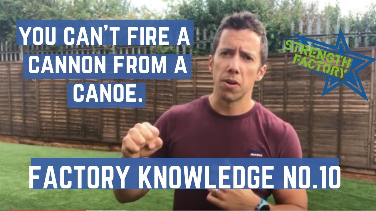 Firing A Cannon From A Canoe: Factory Knowledge No. 10 - YouTube