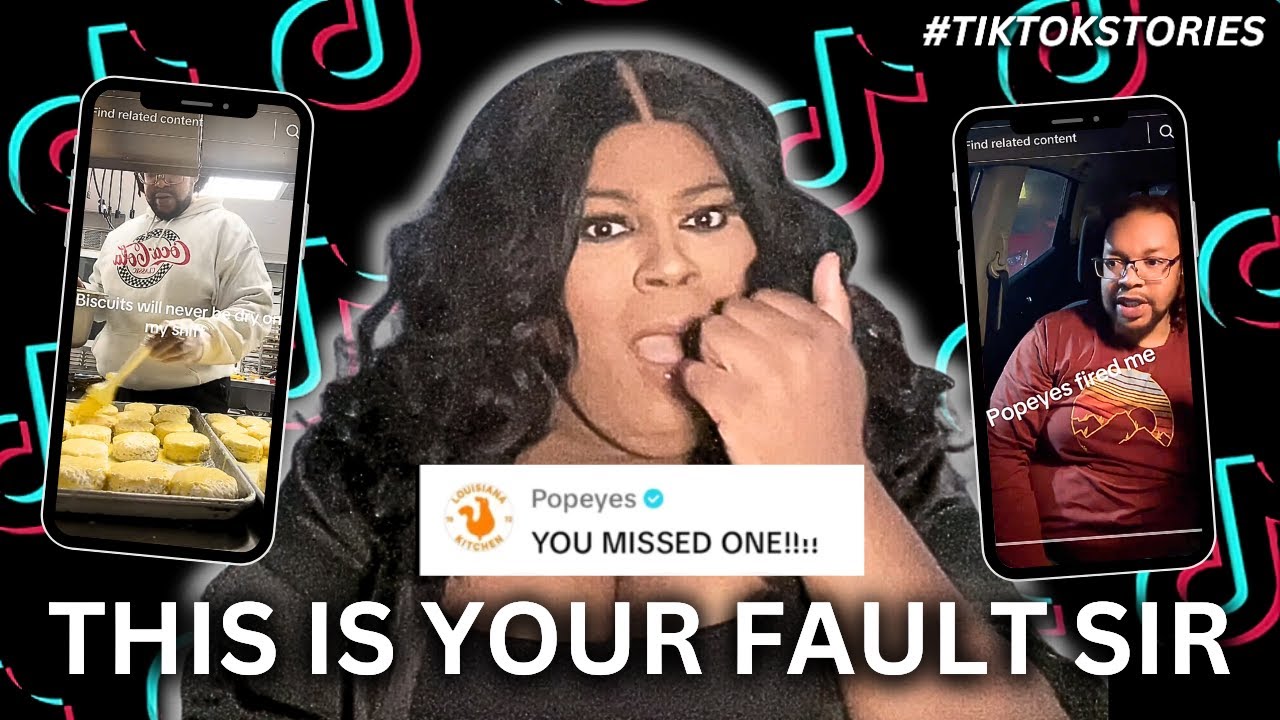 TIKTOK STORIES | FIRED From Popeyes After VIRAL Biscuits Video - YouTube