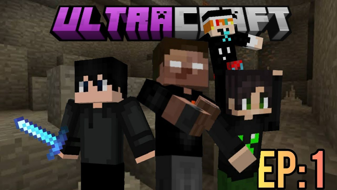 UltraCraft!! Ep#1 que começem as aventuras ⚔🛡 - YouTube