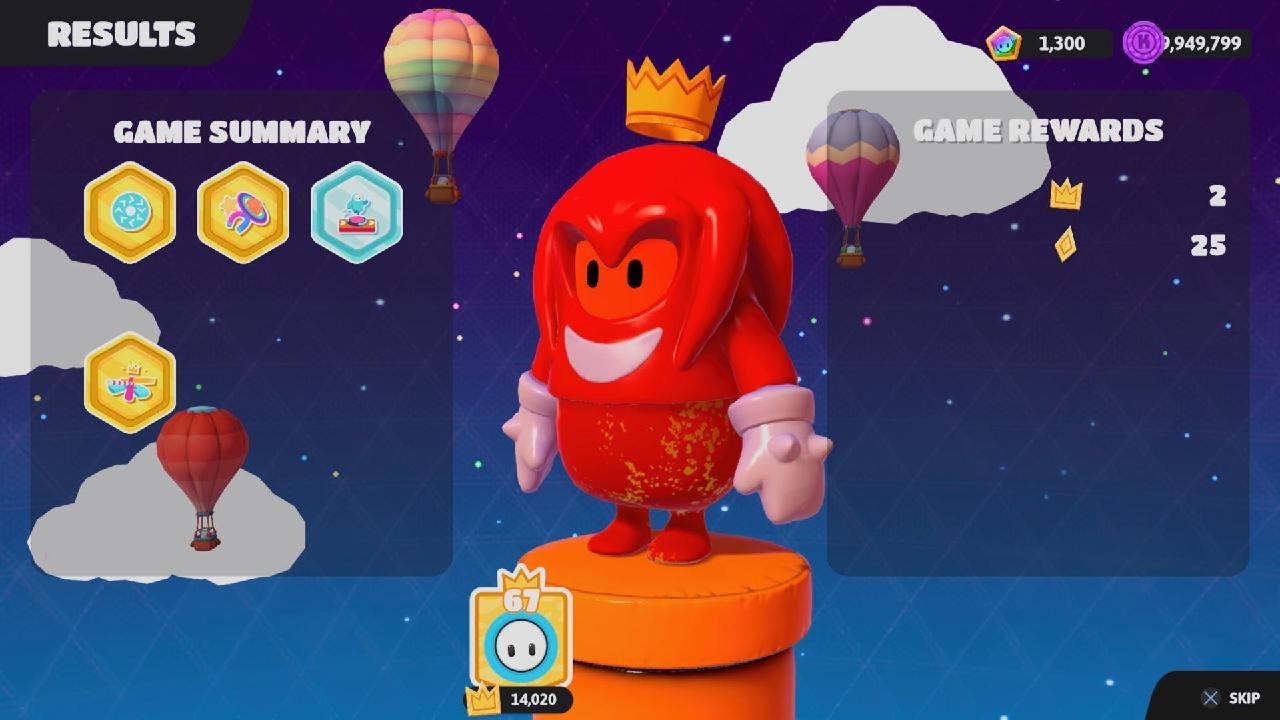 Fall Guys Jump Showdown Win 5709 - YouTube