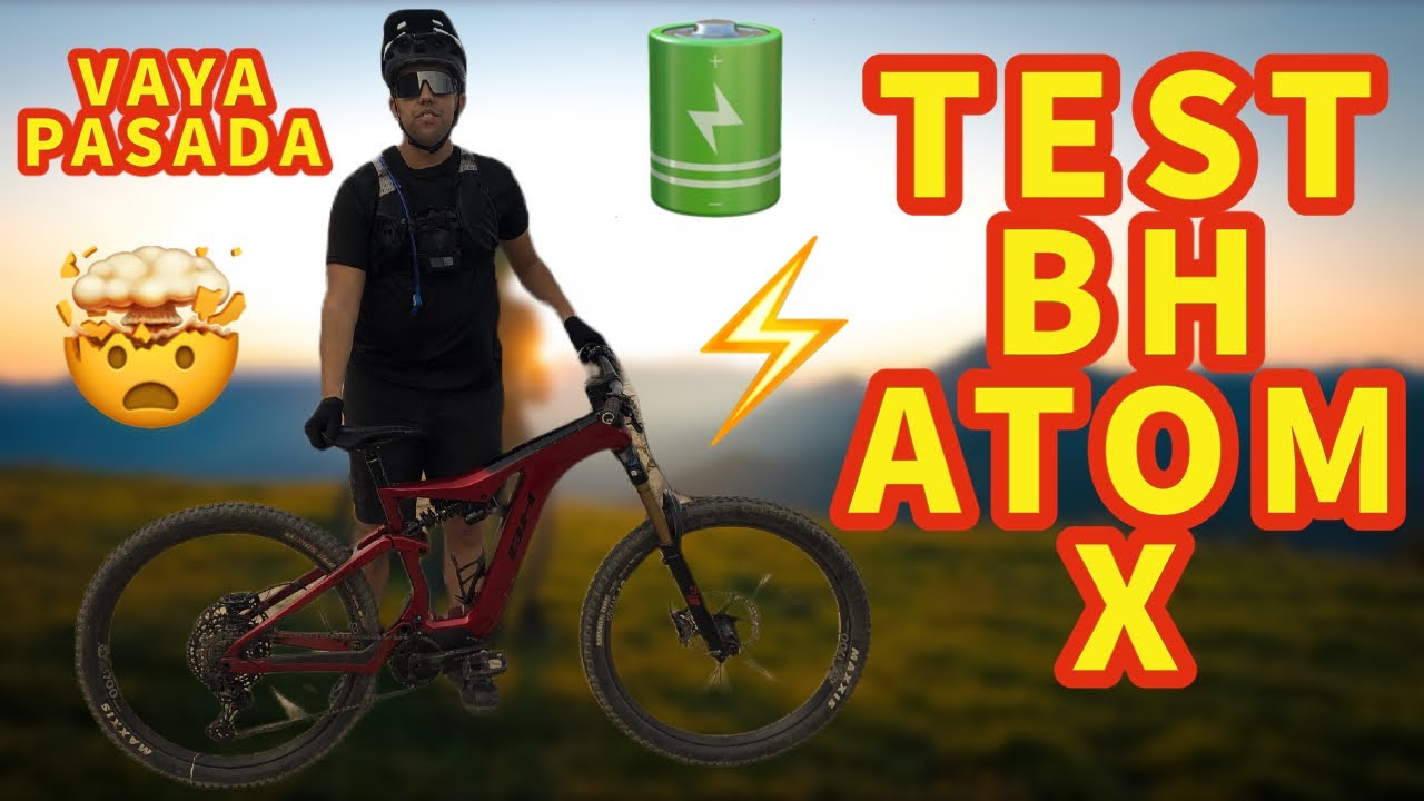 EBIKE BH ATOM X ATOMX LYNX CARBON PRO 9.9 TEST 720wh MUCHO MEJOR DE LO ...