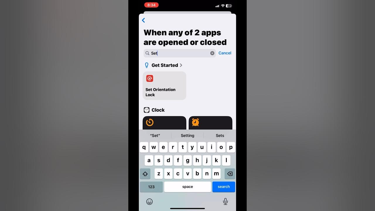 Set orientation lock to toggle for photos and YouTube Apps #orientation #iphone #ios #disable ...