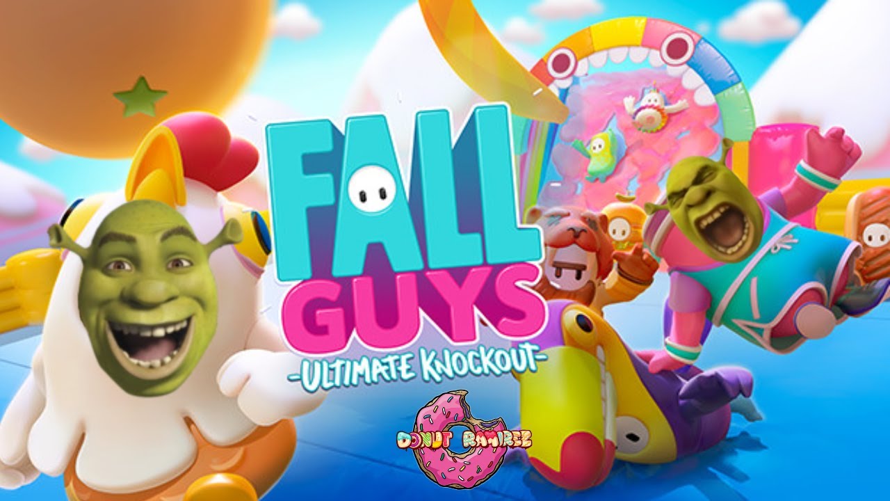 SHREK DOMINATES FALL GUYS | GAMING FUNNY MOMENTS - YouTube