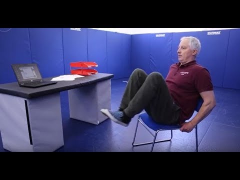 Desk Exercises - Leg Lifts - YouTube