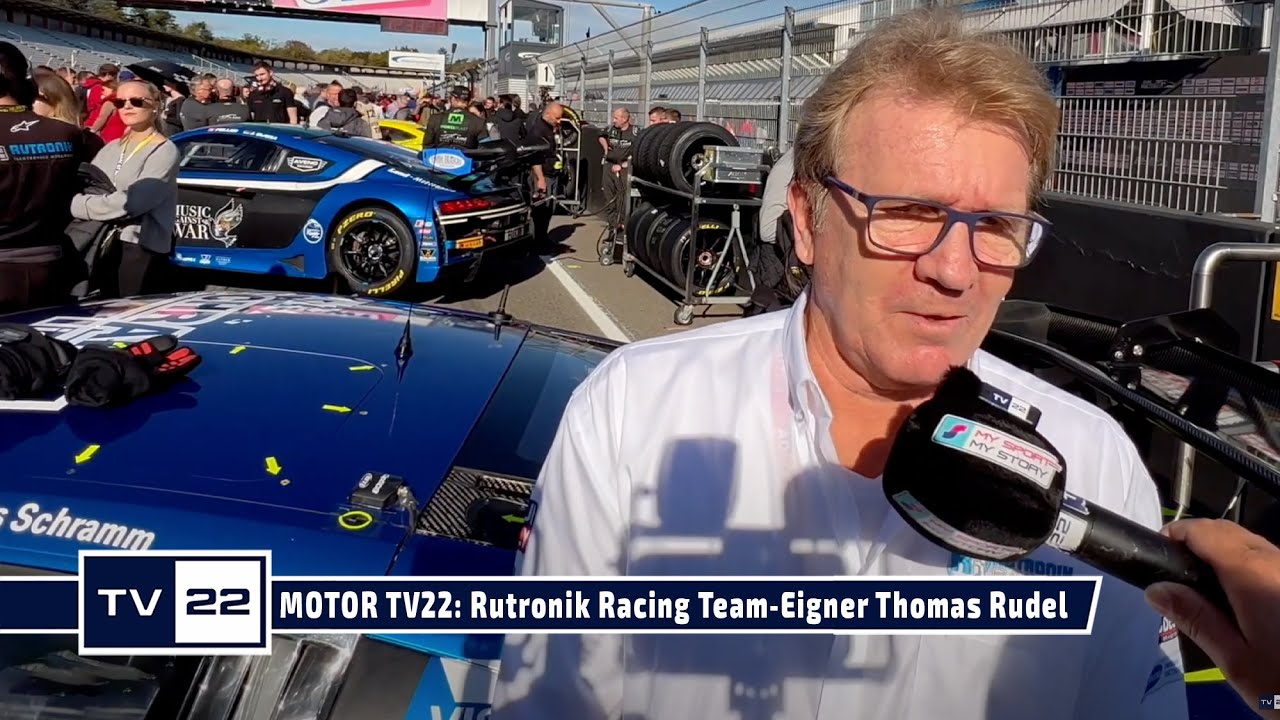 MOTOR TV22: Rutronik Racing Team-Eigner und CEO Ruktronic Thomas Rudel ...