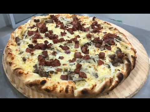 pizza de filé mignon repetindo passo a passo - YouTube