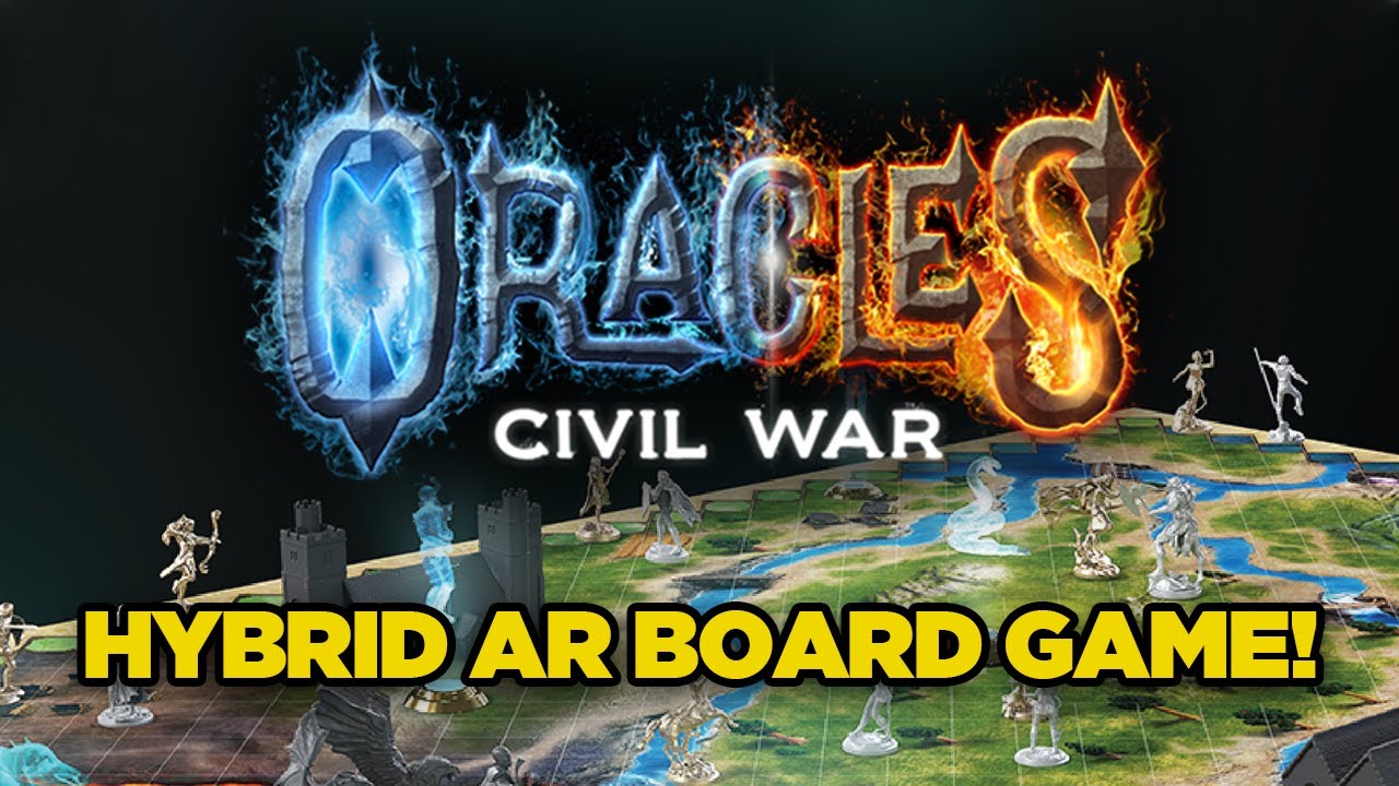 Oracles Game: Civil War - Board Games Meet Augmented Reality - YouTube