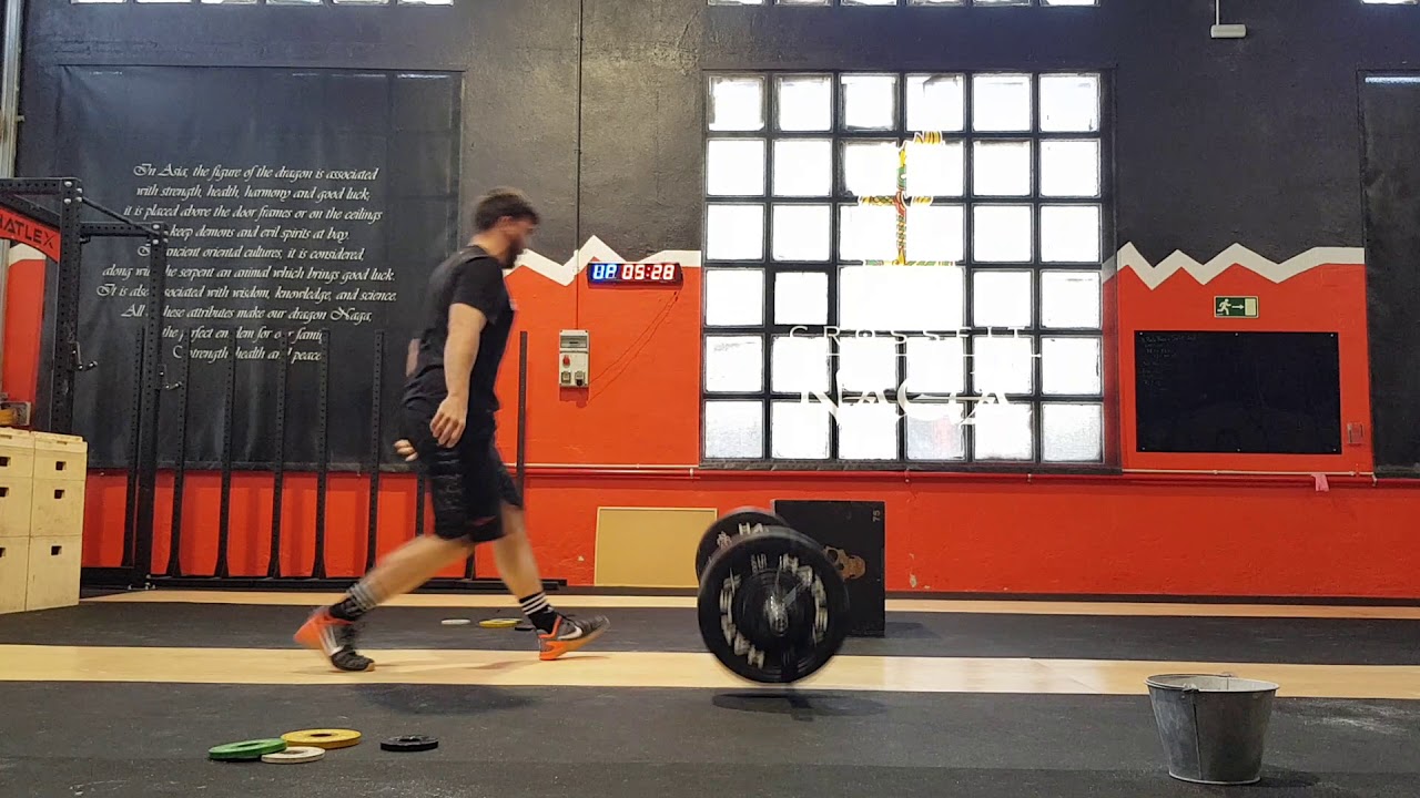 Juanjo Casanova - Crossfit Naga - Roma Throwdown2018 wod2 RX - YouTube