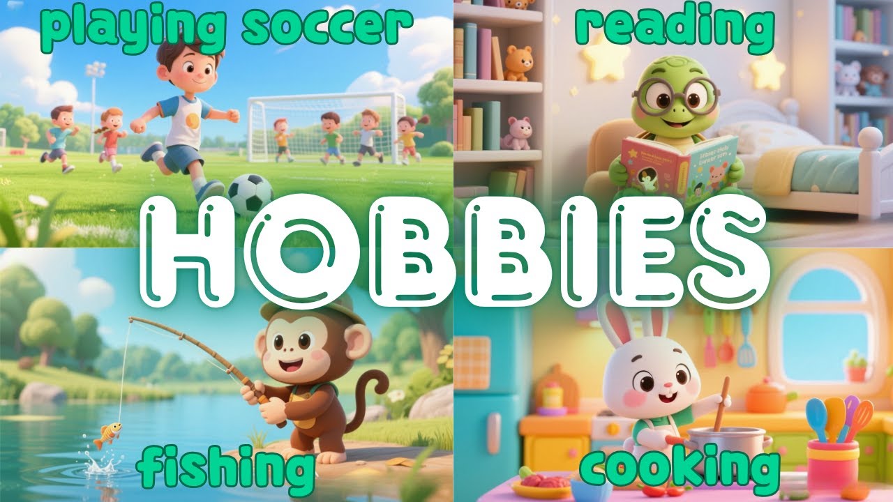 Hobbies and Interest | What do you like doing? - Hobbies Vocabulary for ...