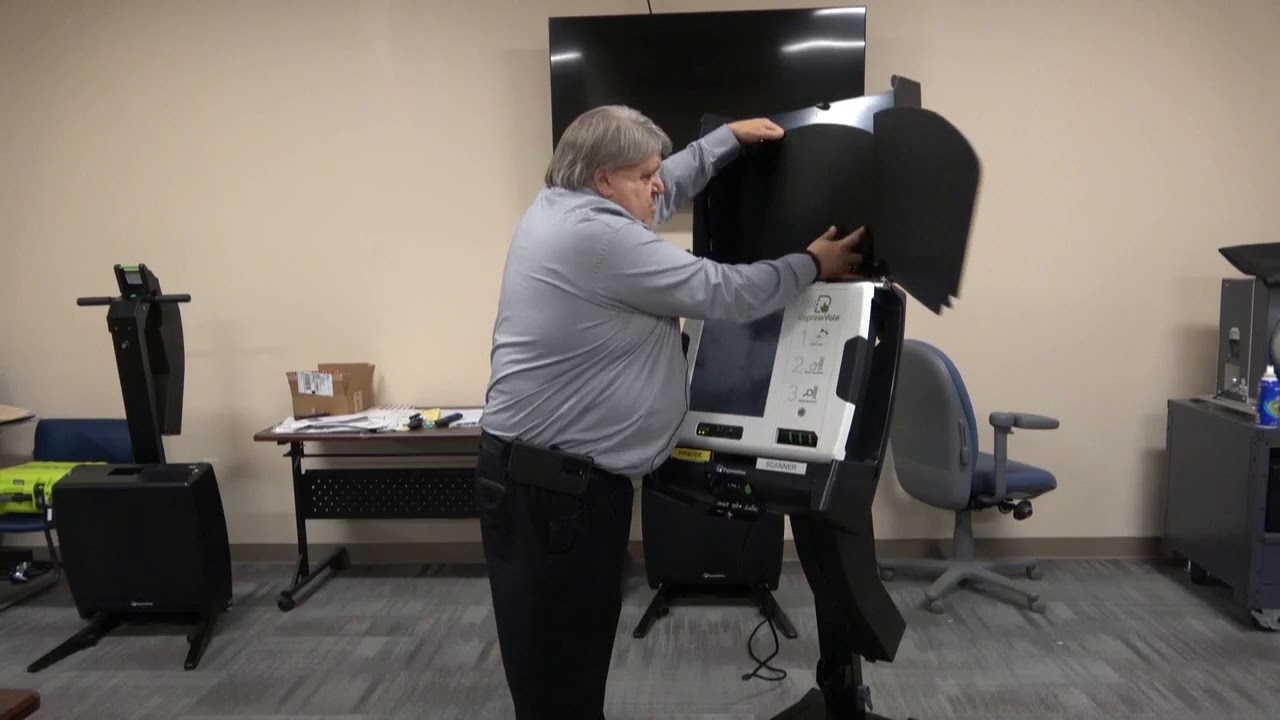 Election training - equipment setup - YouTube