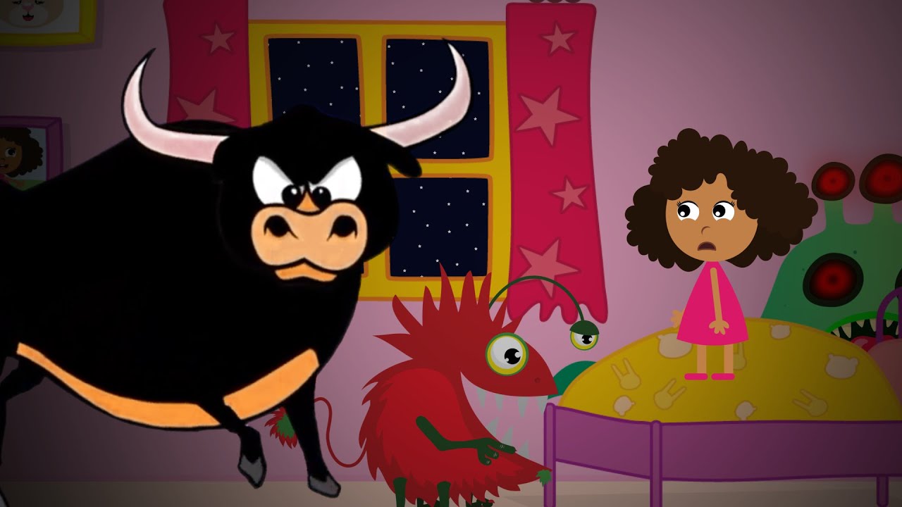 Boi boi boi 🐮 Boi da Cara Preta, 🐮 Tem um Monstro no Quarto da Mary! 👾 ...