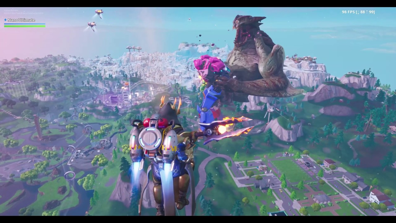 [4K 60FPS] Fortnite: Doggus VS. Cattus (Pelea Completa) - YouTube