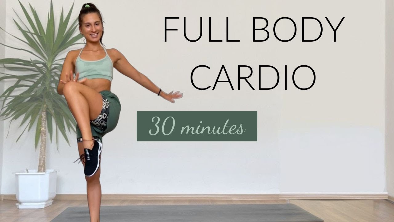 CARDIO FATBURN and ABS | 30 Minute Home Workout - YouTube