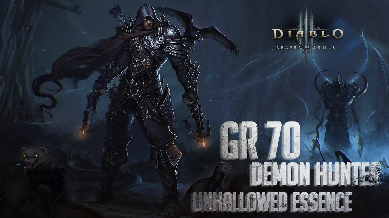 Diablo 3: Reaper of Souls - Demon Hunter GR70 Unhallowed Essence Set ...