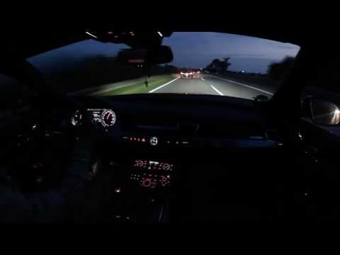 Audi A8L vs BMW 535i Onboard POV Real Life Story On German Autobahn